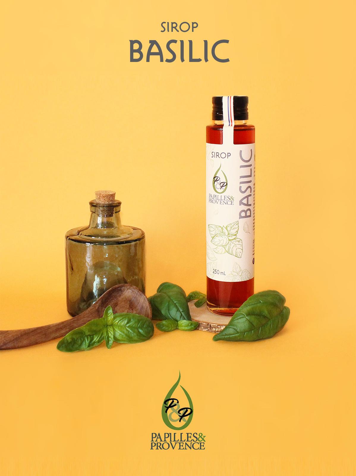 Sirop de Basilic – Papilles & Provence